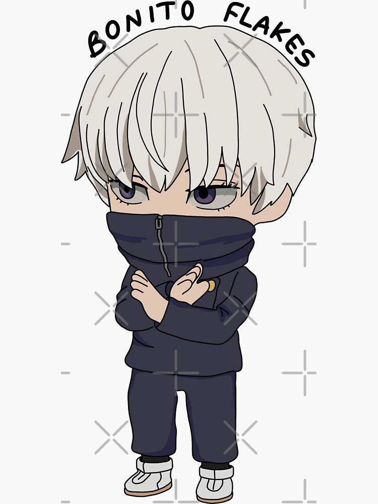 Pegatina «Bonito Flakes - Toge Inumaki» de ThePlum-Palette | Redbubble