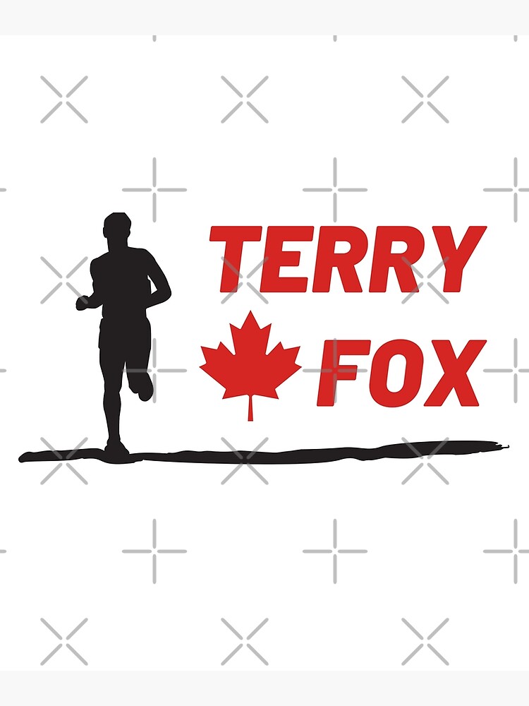 "Terry Fox" Poster for Sale by Rhynes02 | Redbubble