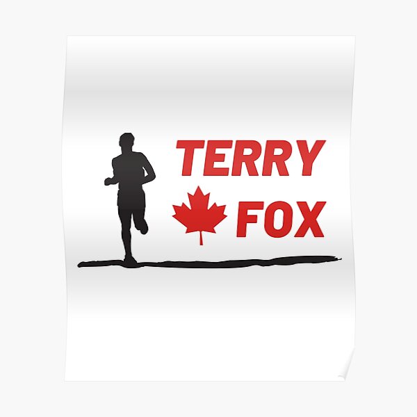 "Terry Fox" Poster for Sale by Rhynes02 | Redbubble