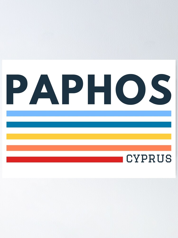 "Paphos Cyprus" Poster for Sale by europelines | Redbubble