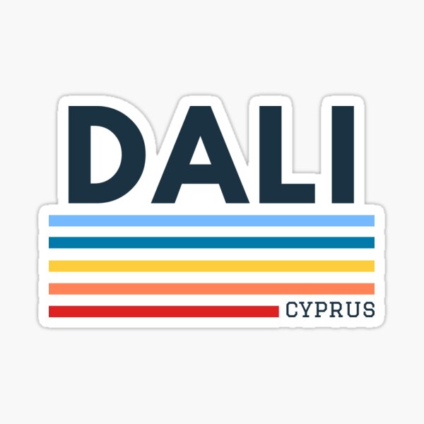 "Dali Cyprus" Sticker for Sale by europelines | Redbubble