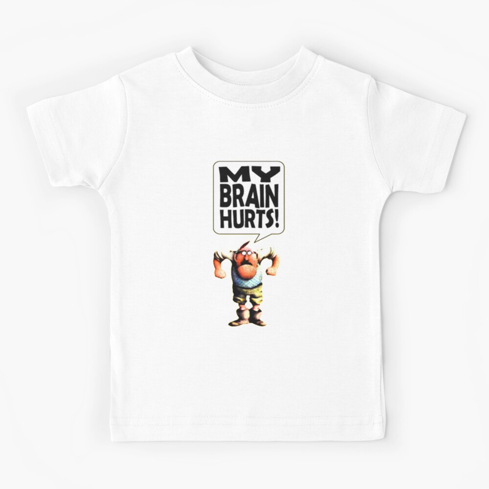 "Mr Gumby - My Brain Hurts " Kids T-Shirt by vAndCoShop | Redbubble
