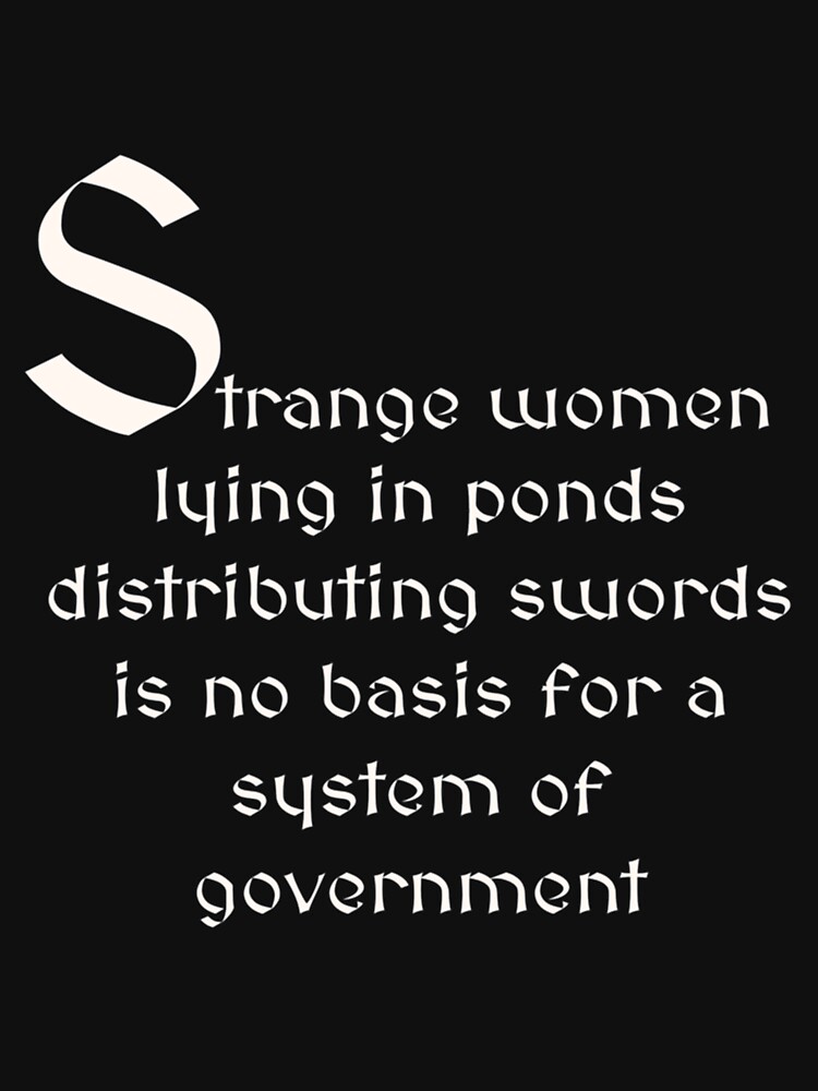 "Monty Python and the Holy Grail " T-shirt for Sale by vAndCoShop ...