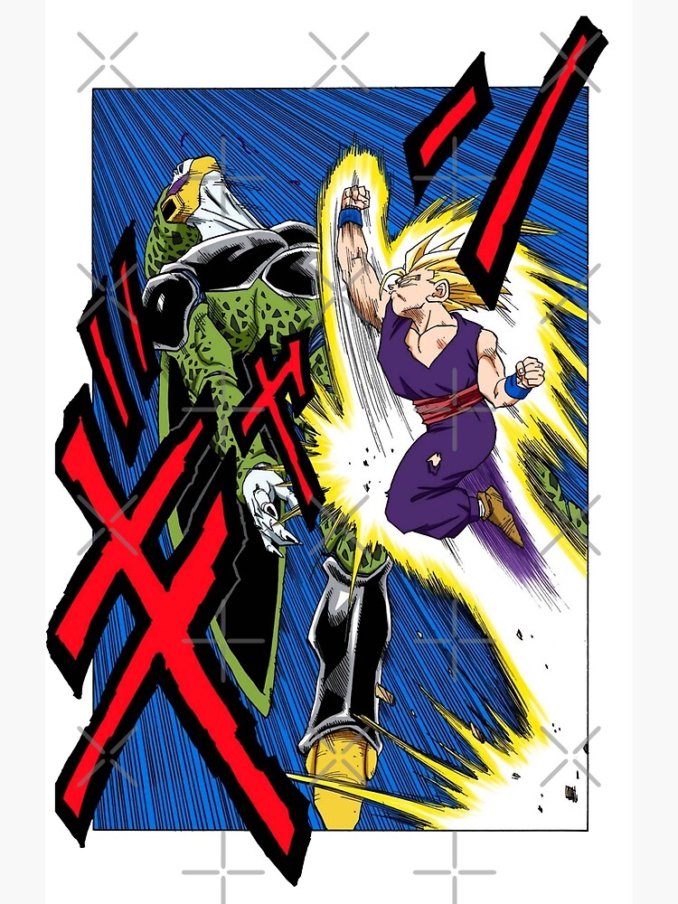 "gohan finally awakening his true power" Photographic Print for Sale by ...