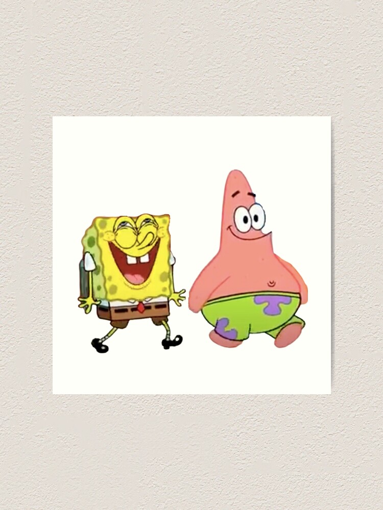 "Spongebob and Patrick" Art Print for Sale by Cheems0881 | Redbubble