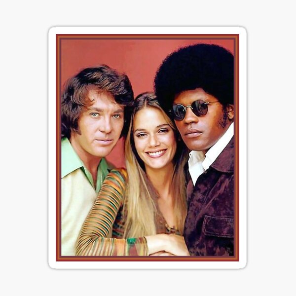 " Illustration Pop Art The Mod Squad" Sticker by VikingZen | Redbubble