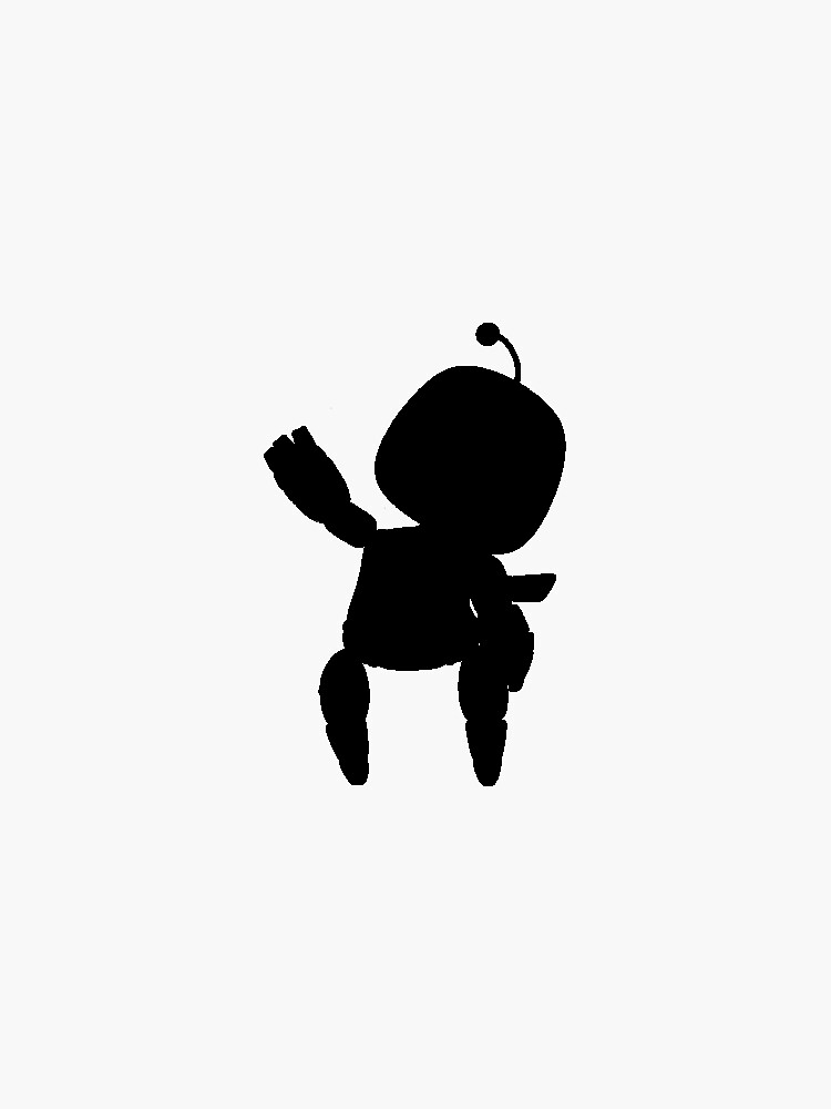 "Astrobot Silhouette" Sticker by RavenholmTour | Redbubble