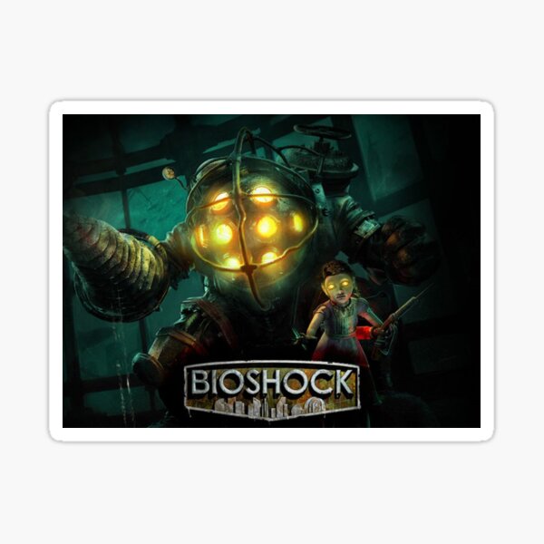 "Bioshock Video Game Artwork " Sticker by Vintage-Travler | Redbubble
