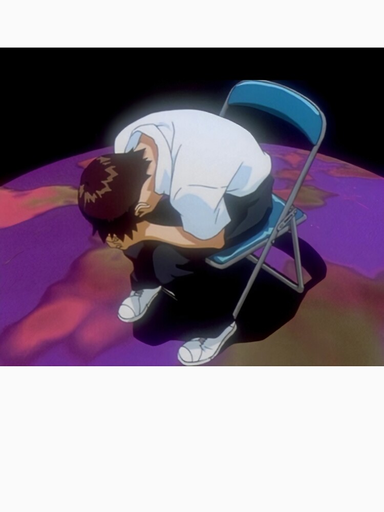 "Shinji Crying" T-shirt for Sale by RocketShots | Redbubble ...