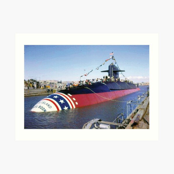 "USS DANIEL BOONE (SSBN-629) SHIP'S STORE" Art Print by militarygifts ...