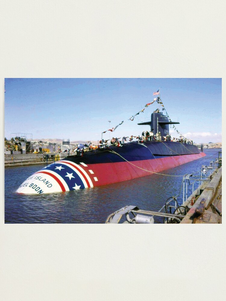 "USS DANIEL BOONE (SSBN-629) SHIP'S STORE" Photographic Print for Sale ...