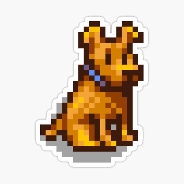 "Dog" Sticker for Sale by SpriteGuy95 | Redbubble