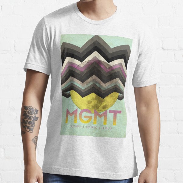 "MGMT Tour Poster" T-shirt by paulrice | Redbubble