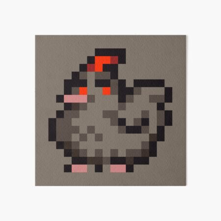 "Void Chicken" Art Board Print by SpriteGuy95 | Redbubble