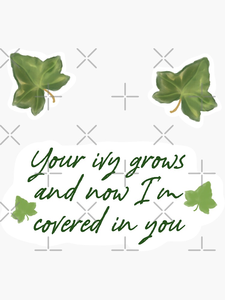 "Ivy - Taylor Swift Inspired Merch " Sticker for Sale by MarissaCochran ...