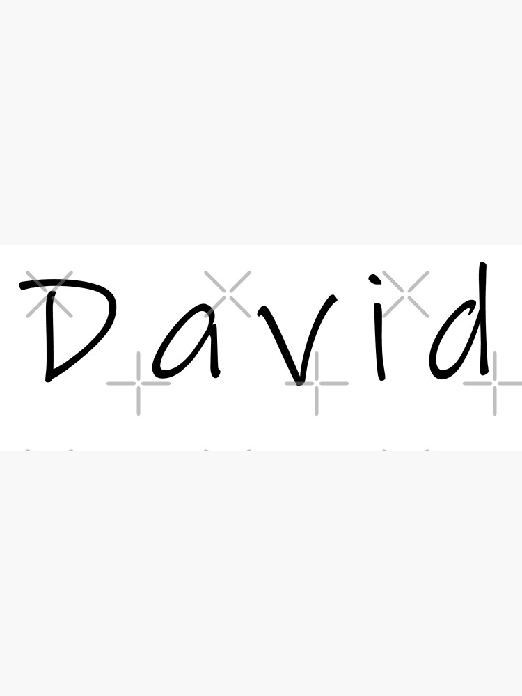 "David name" Poster for Sale by gmstockstudio | Redbubble