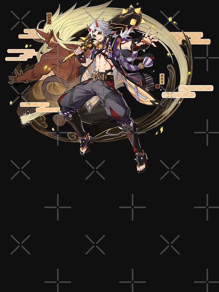 "Genshin Impact - Arataki Itto Official Character Wish - Gacha Splash ...