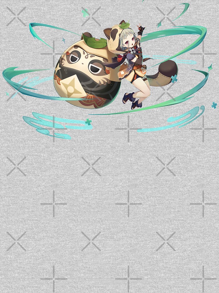 "Genshin Impact - Sayu Official Character Wish - Gacha Splash Art" T ...