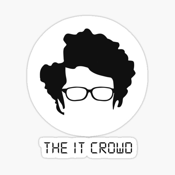 "THE IT CROWD + NAME" Sticker for Sale by ppalmer0130 | Redbubble