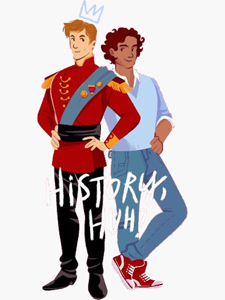 "Alex and Henry - RW&RB" Sticker for Sale by TheEvilShow | Redbubble