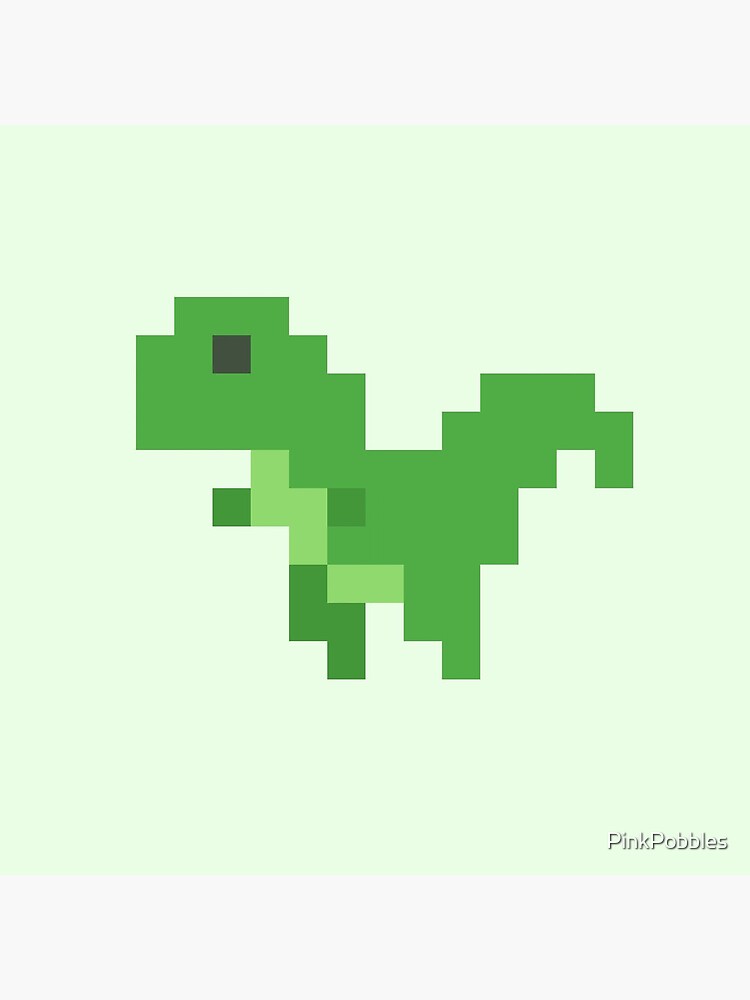 Dinosaur Minecraft Pixel Art