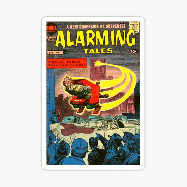 "Alarming Tales - #1 - Vintage Retro Science Fiction Classic Comic Book ...