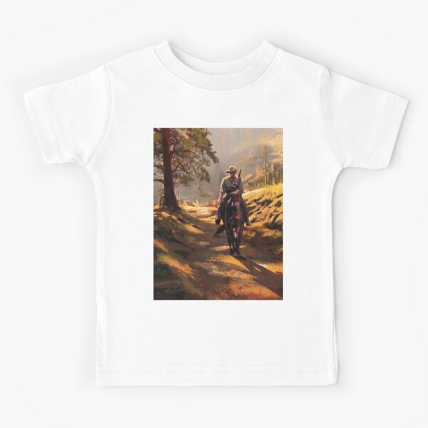 "Red dead redemption 2، RDR2" Kids T-Shirt by Hafid8 | Redbubble