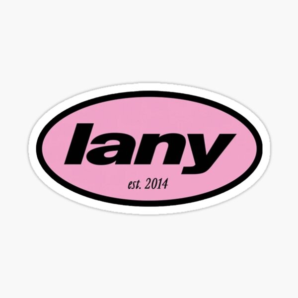 "LANY Bubble Pink" Sticker by fazekitkat | Redbubble