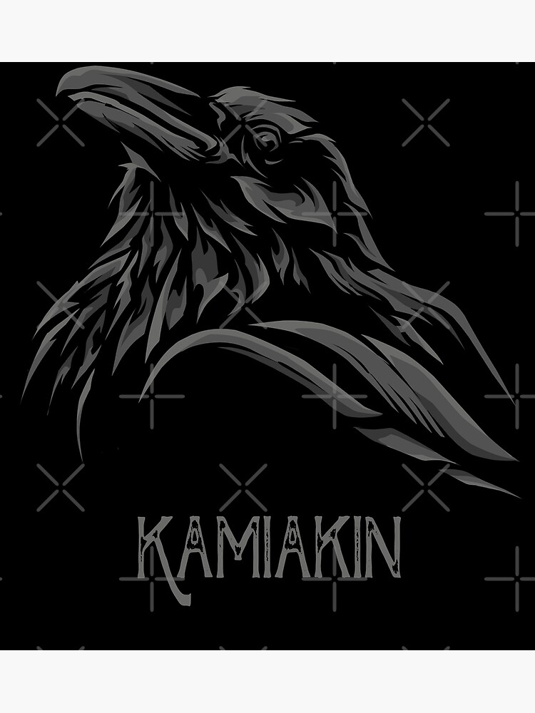 "American Indian Raven Spirit Kamiakin Tribe Indigenous Raven creator ...