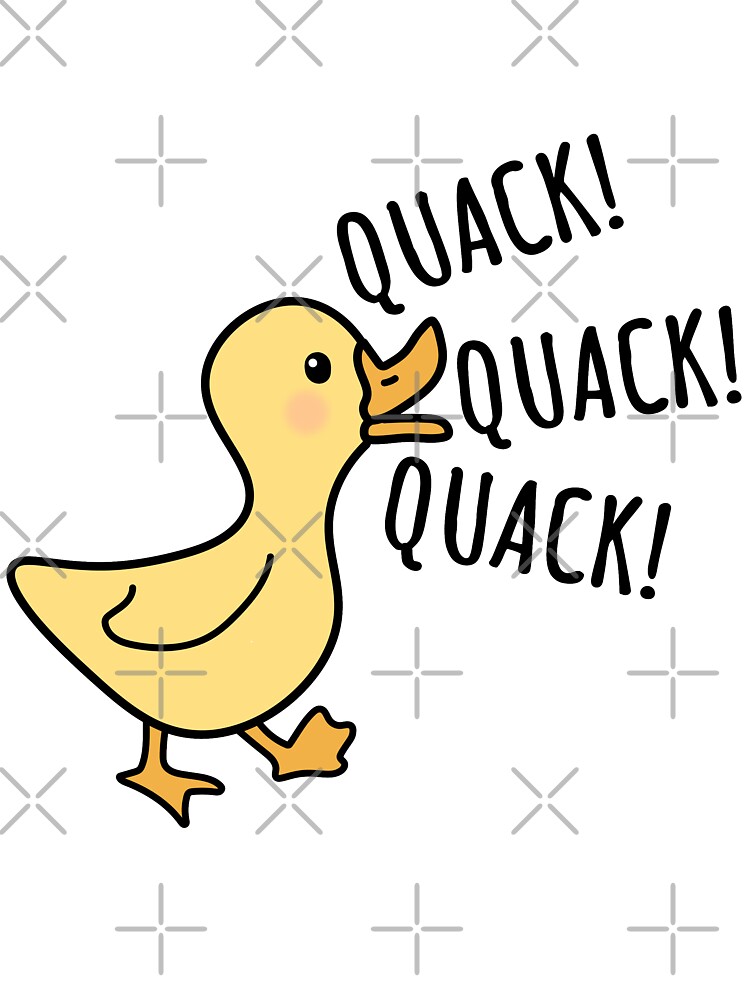 "Quack! Quack!" Kids T-Shirt for Sale by Vladan Seva | Redbubble