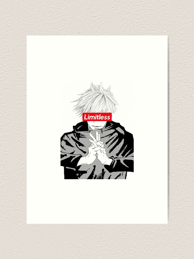 "Satoru Gojo Jujutsu Kaisen Limitless" Art Print by garykli | Redbubble
