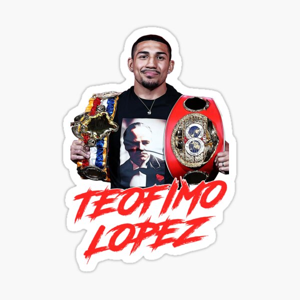 "Teofimo Lopez" Sticker for Sale by Bertieshop | Redbubble