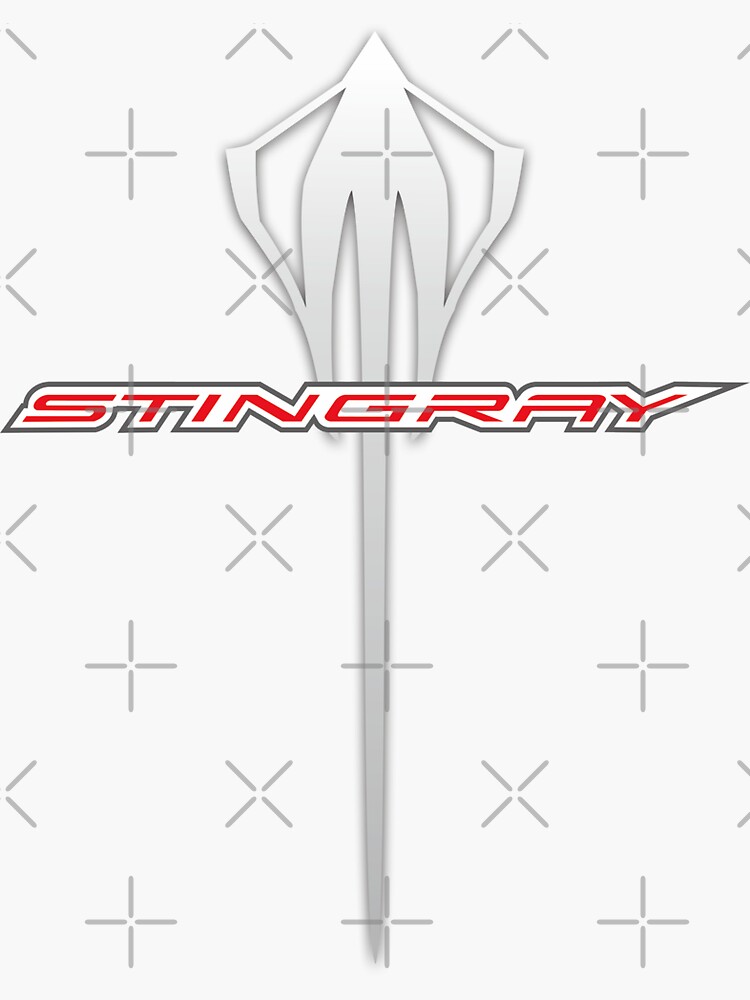 "New Stingray Logo" Sticker for Sale by NjepatzMan | Redbubble