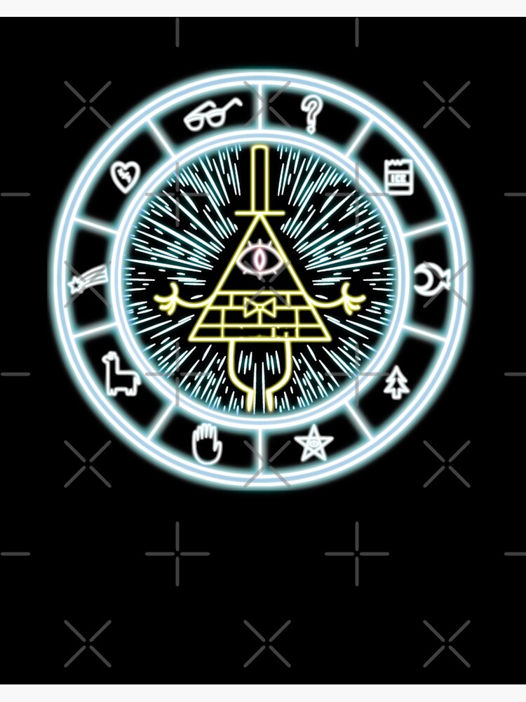 Gravity Falls Bill Cipher Wheel 19 Best, S For Boys Graphic, Customize ...
