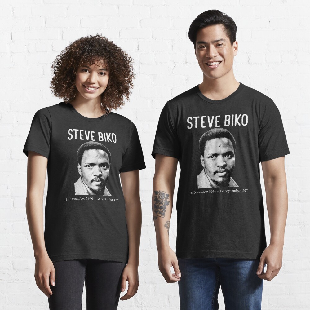 "Memorable Steve Biko" T-shirt for Sale by david7055 | Redbubble | stephen bantu biko t-shirts ...