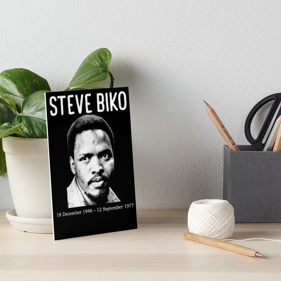 "Memorable Steve Biko" Art Board Print for Sale by david7055 | Redbubble
