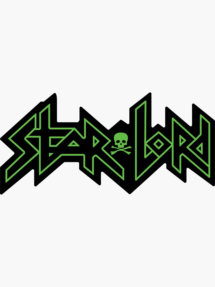 "Star-lord band" Sticker for Sale by believeintim | Redbubble