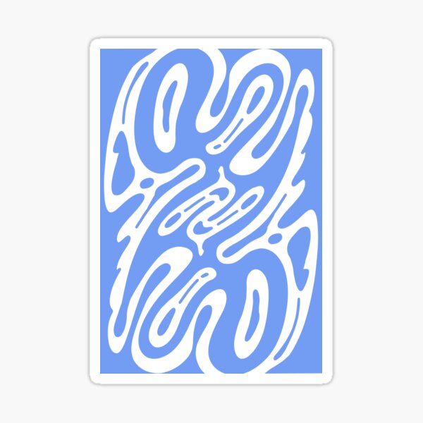"Bloop" Sticker by teagiebeagie | Redbubble