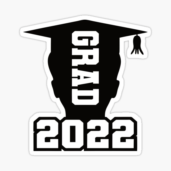 "Senior 2022 Graduation 2022" Sticker for Sale by eviesfashion | Redbubble