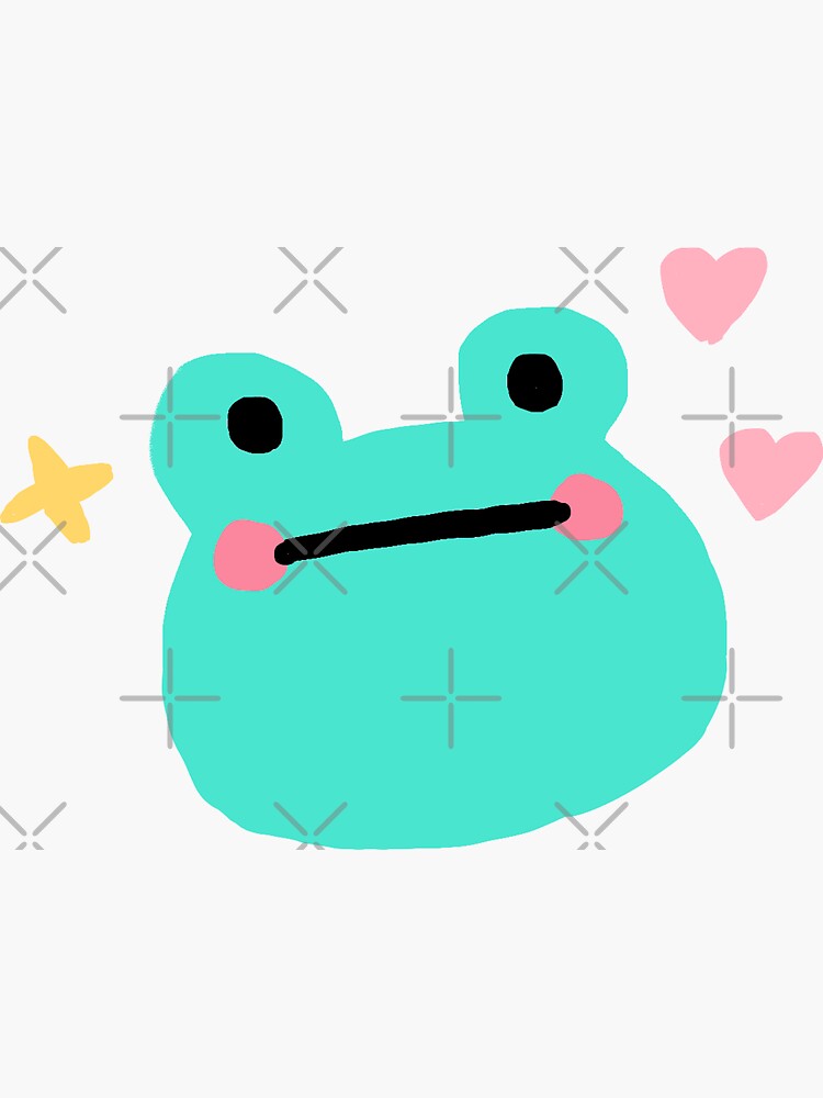 "Cute Frogger" Sticker for Sale by tofusan | Redbubble