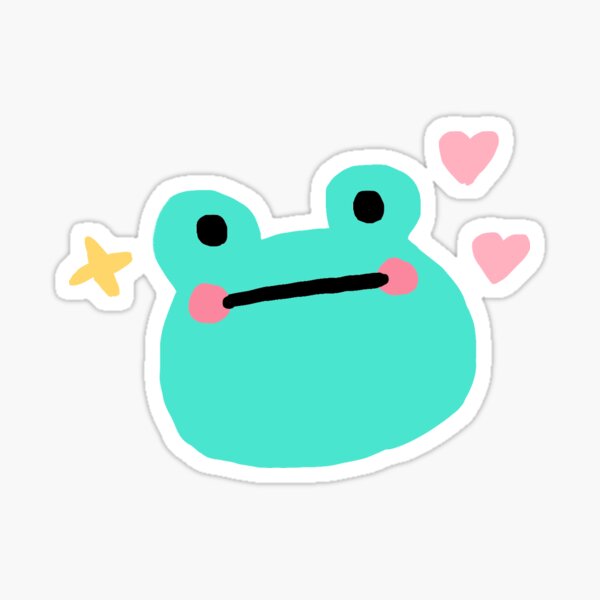 "Cute Frogger" Sticker for Sale by tofusan | Redbubble