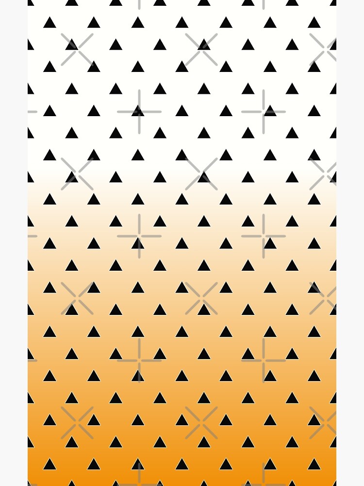 "Demon slayer Squad - Zenitsu Haori Pattern - White gradient | Kimetsu ...