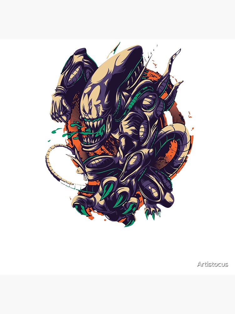 "Aggressive Venom" Poster for Sale by Artistocus | Redbubble