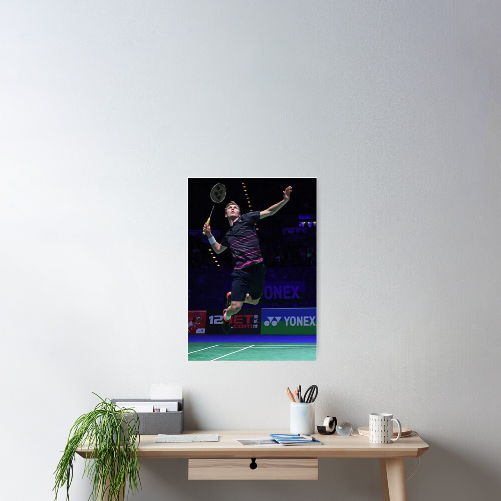"Viktor Axelsen" Poster for Sale by onlinedesign90 | Redbubble