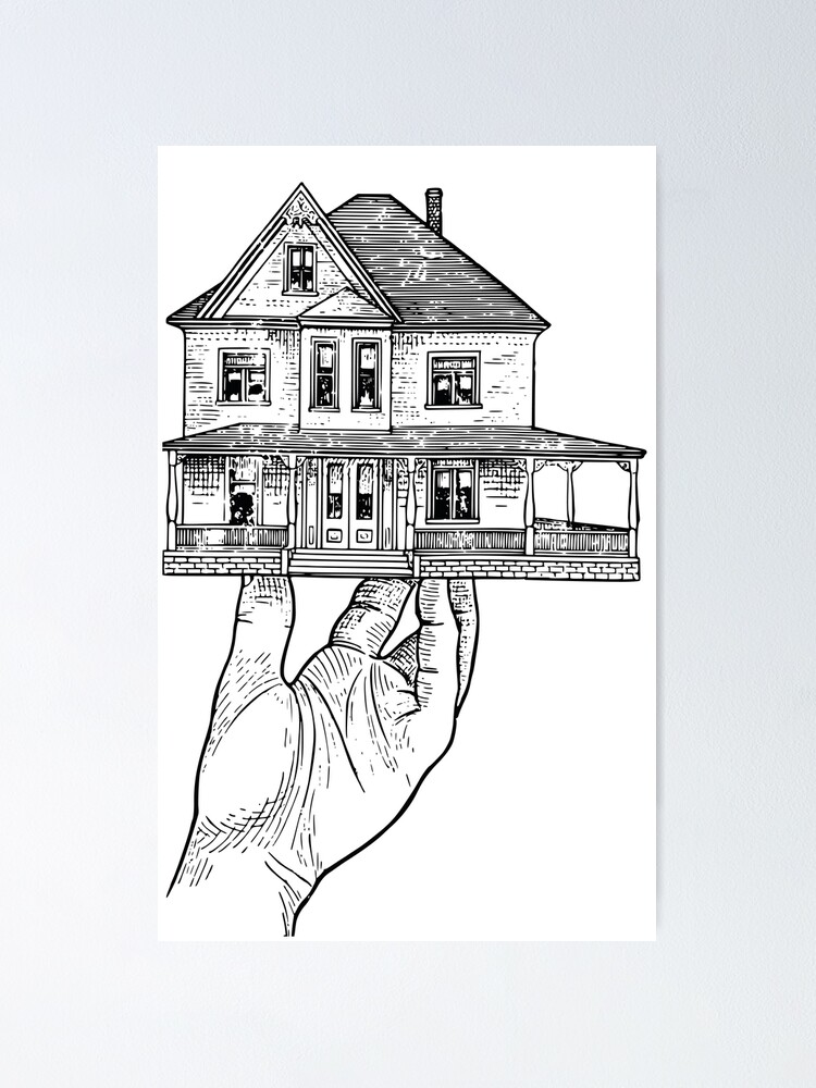 "Vintage Dream House" Poster for Sale by CasualProject | Redbubble
