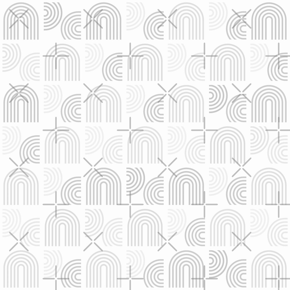 "Arches Pattern Light Grey" by Aaron Kinzer | Redbubble