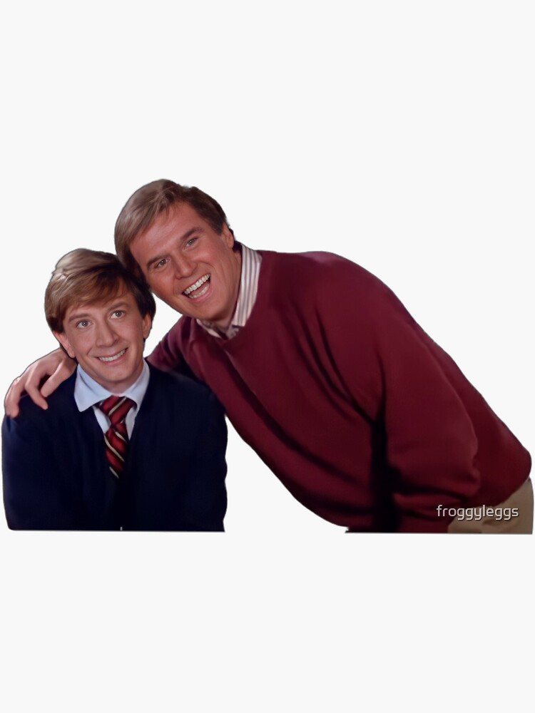 "Uncle Martin and Clifford " Sticker for Sale by froggyleggs | Redbubble