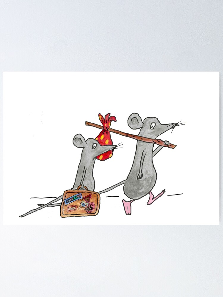 "Mice leaving home" Poster for Sale by iancoppack | Redbubble