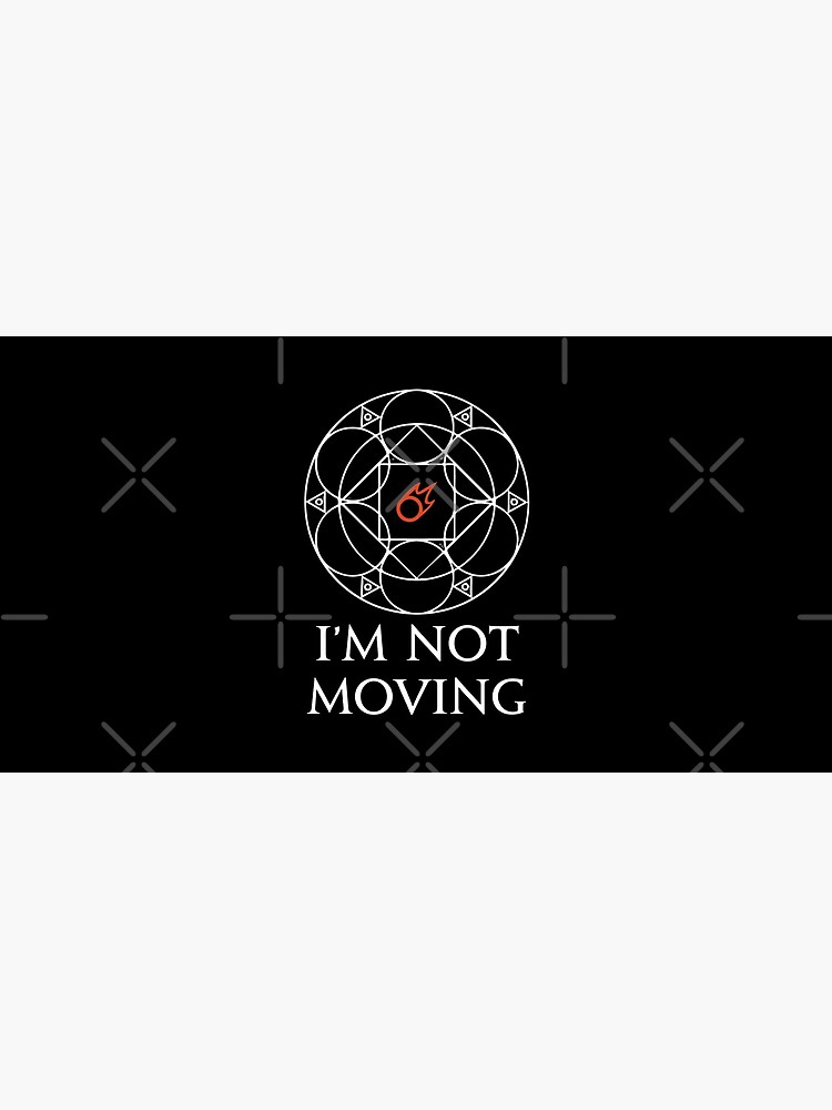 " Black Mage - I'm not moving Ley Lines Funny memes " Mouse Pad for ...