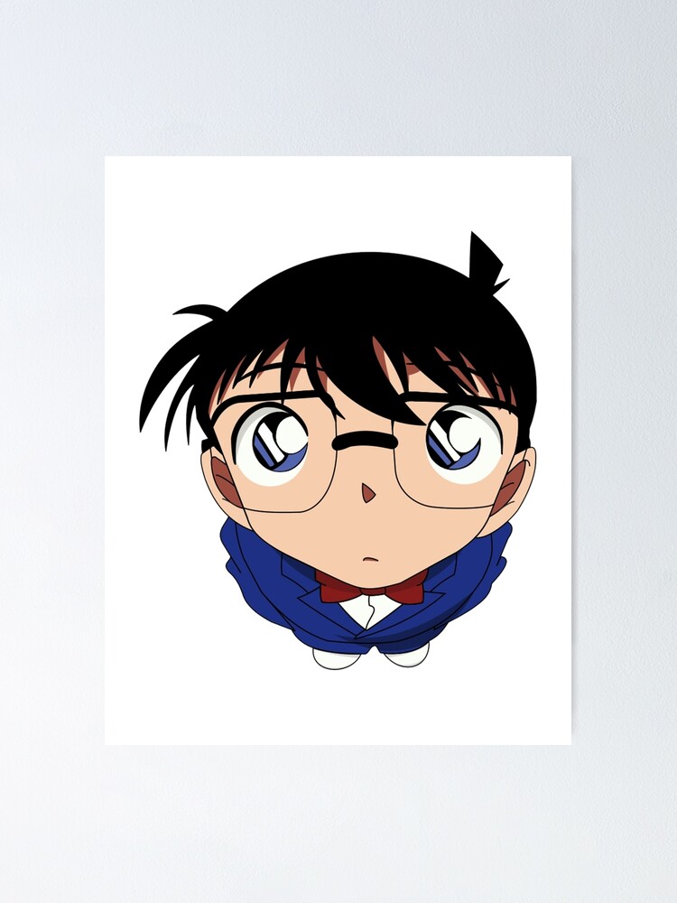 "Eyeglass Conan Round Face" Poster by floydstore | Redbubble